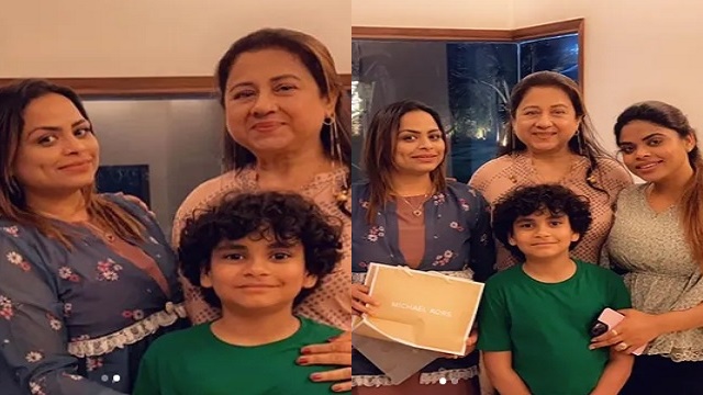 Preeti Sapru Family