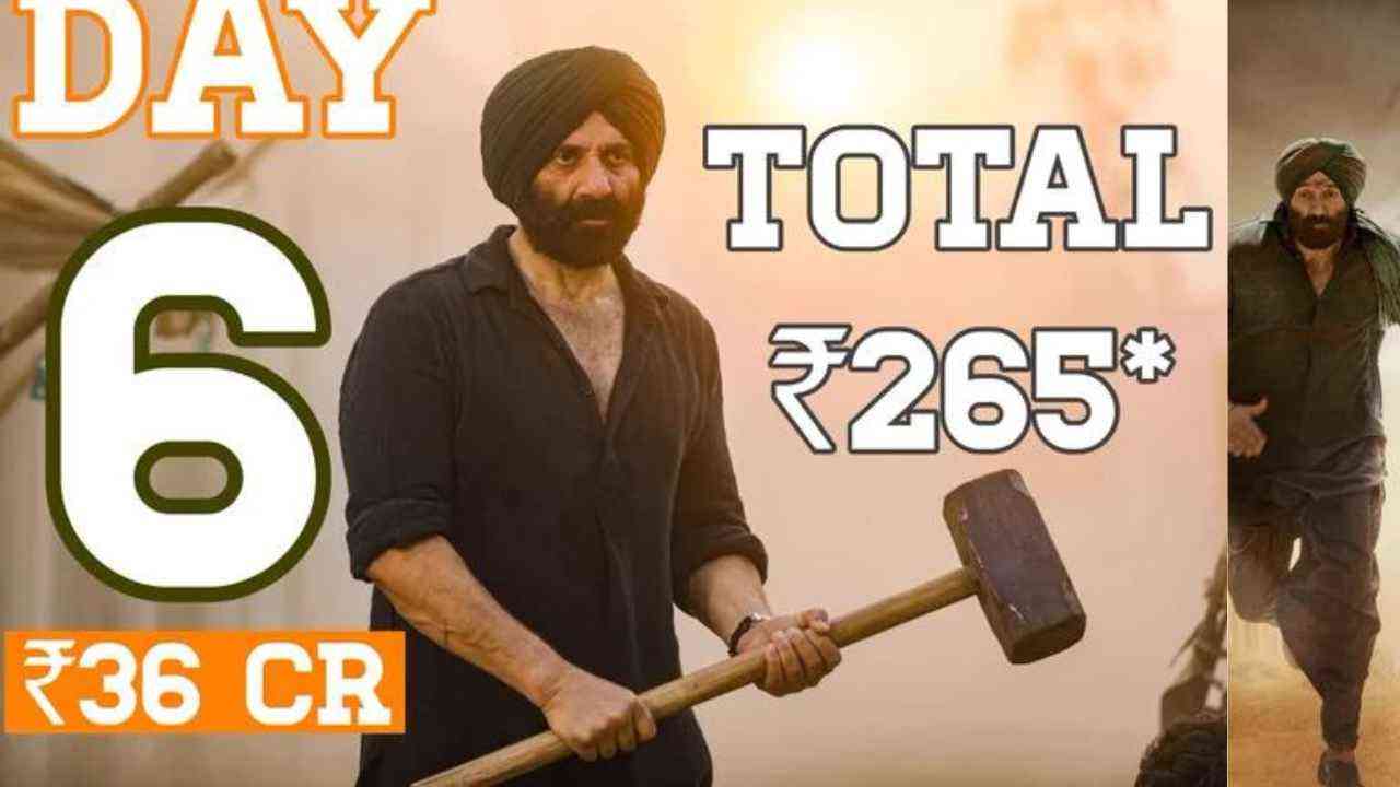 Unstoppable Sunny Deol: Gadar 2 Crosses 250 Crore Milestone in Just Six ...