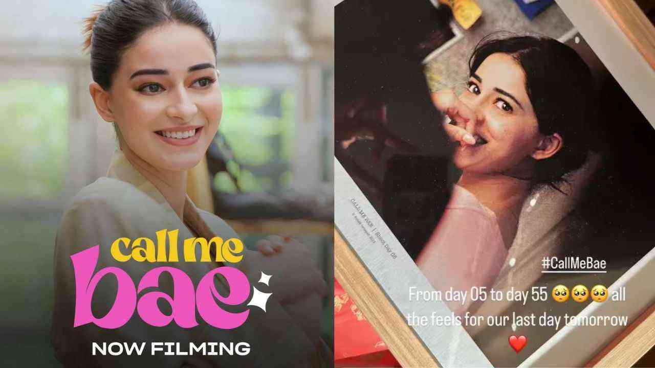 Call Me Bae; Ananya Pandey nods an emotional note while filming for the ...