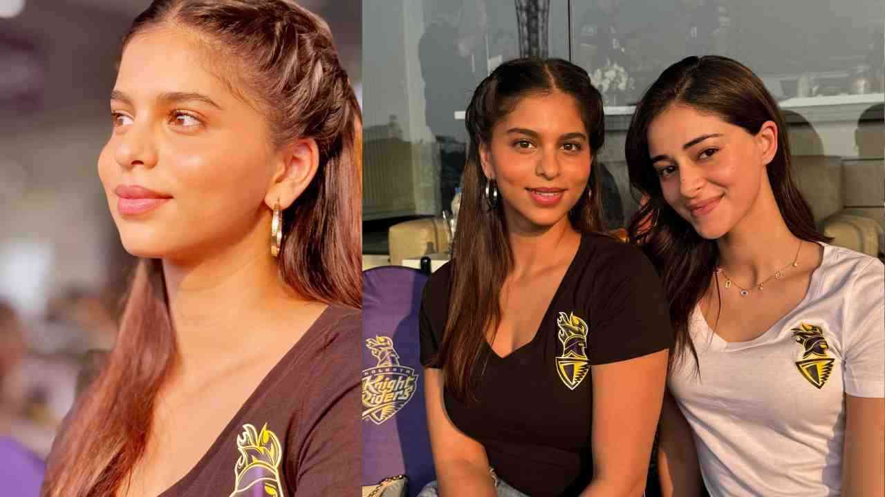 Suhana Khan's Stunning Photoshoot at IPL Match Goes Viral, Fans Declare her as KKR's Lucky Charm ...
