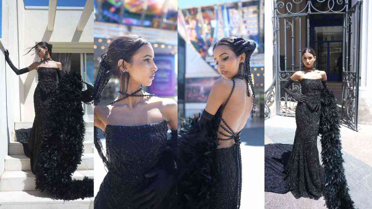 Nancy Tyagi looks million dollar black swan as she dons her third self ...